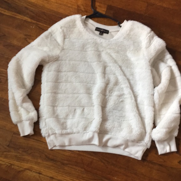 Almost Famous | Shirts & Tops | Fluffy Pull Over Sweater | Poshmark